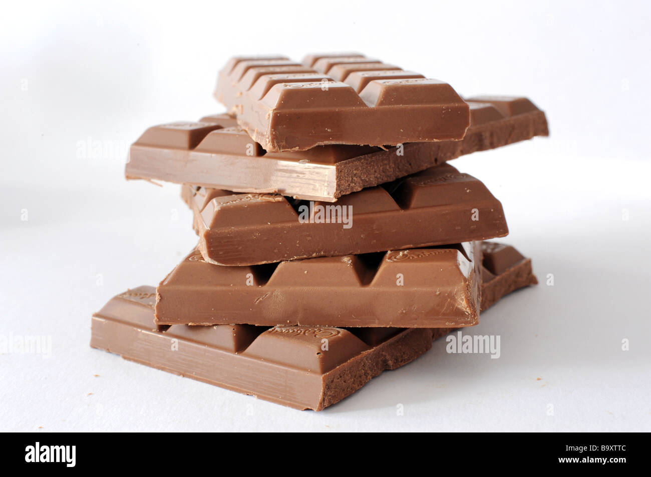 Blocks of chocolate hi-res stock photography and images - Alamy
