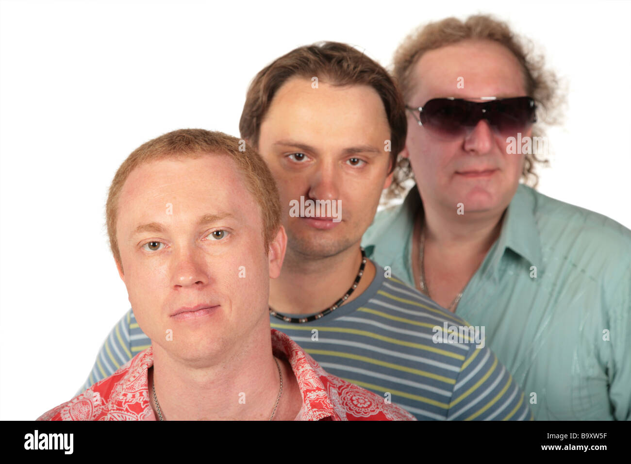 Three men. group friends Stock Photo - Alamy