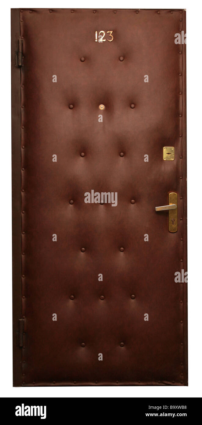 Leather door texture number hi-res stock photography and images - Alamy