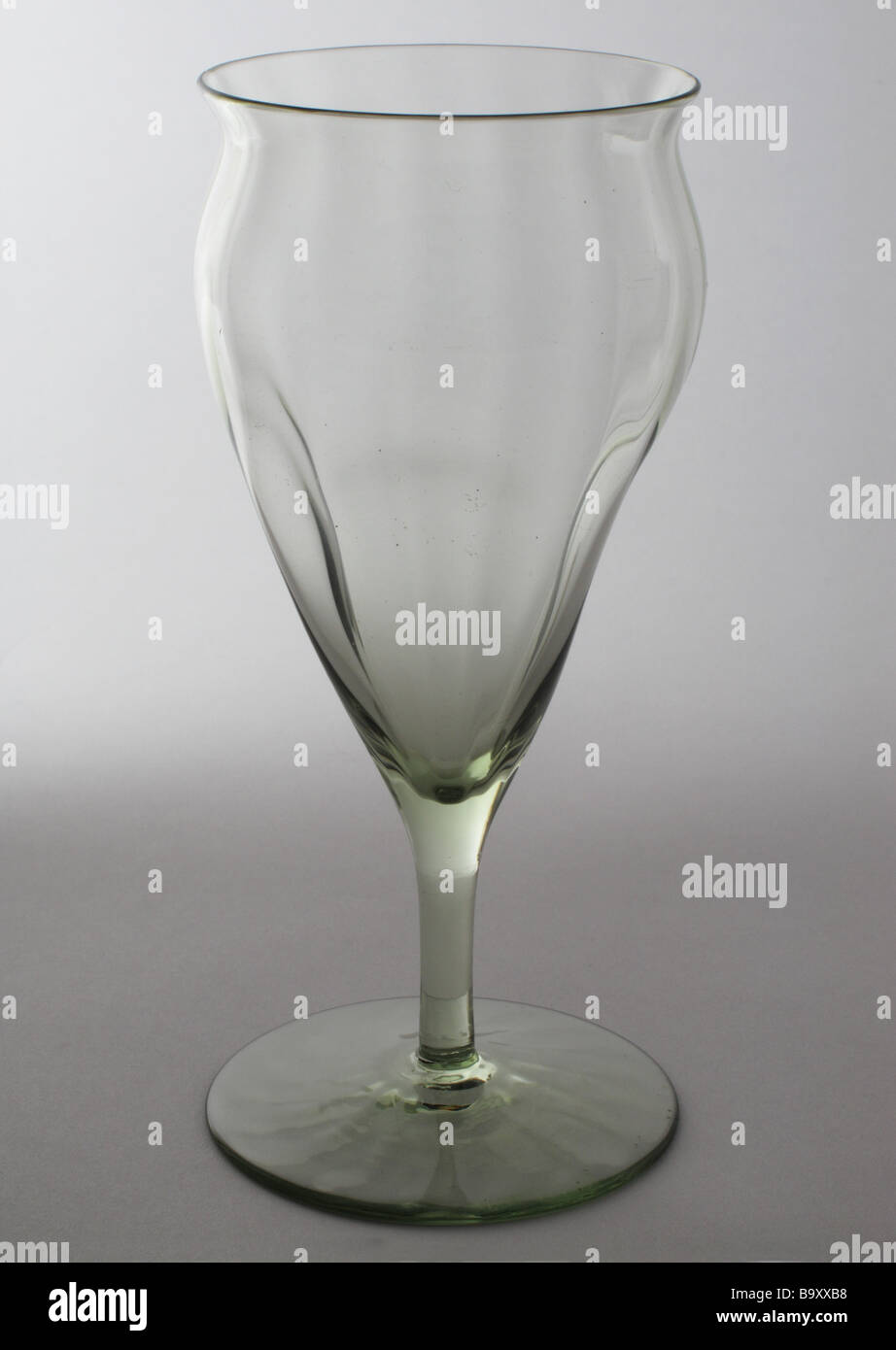 James Powell and Sons Whitefriars Arts and Crafts wine 'poppy' glass ...