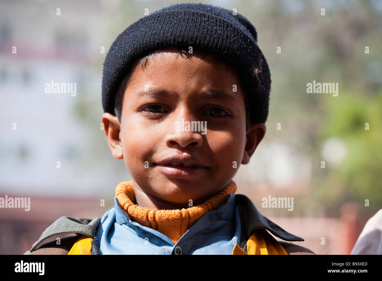 Indian Boy in Delhi India Stock Photo - Alamy