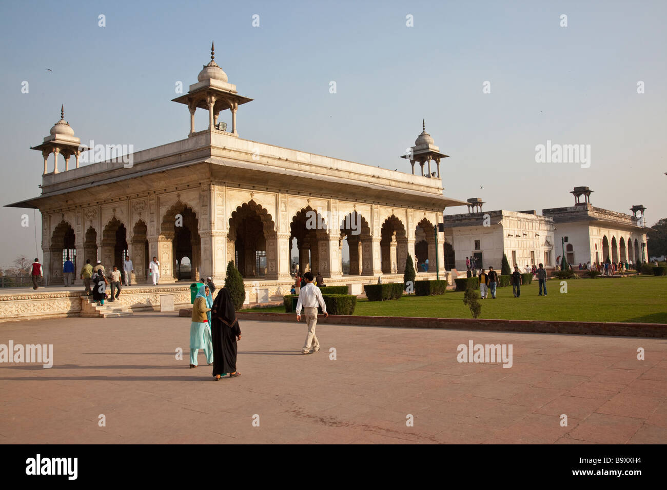 Diwan-I-Khas Inside the Red Fort in Old Delhi India Stock Photo - Alamy
