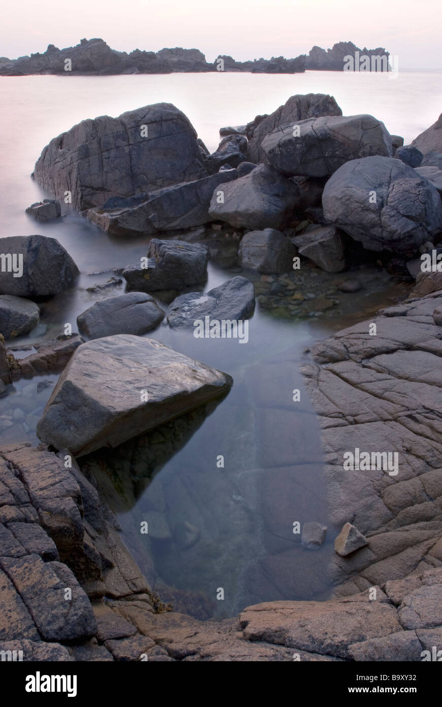 Channel islands rock pools hi-res stock photography and images - Alamy