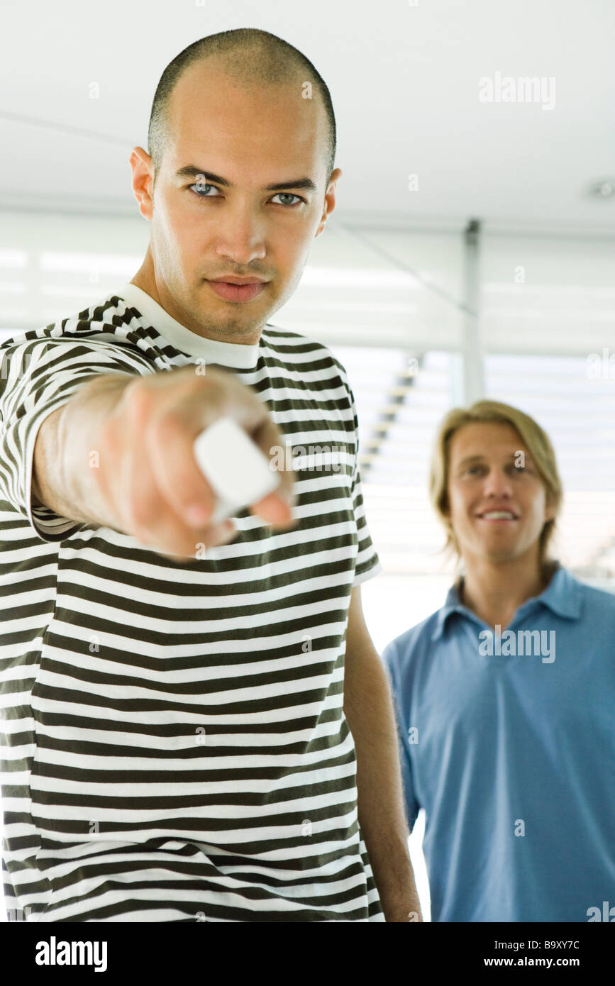 Pointing Remote High Resolution Stock Photography and Images - Alamy