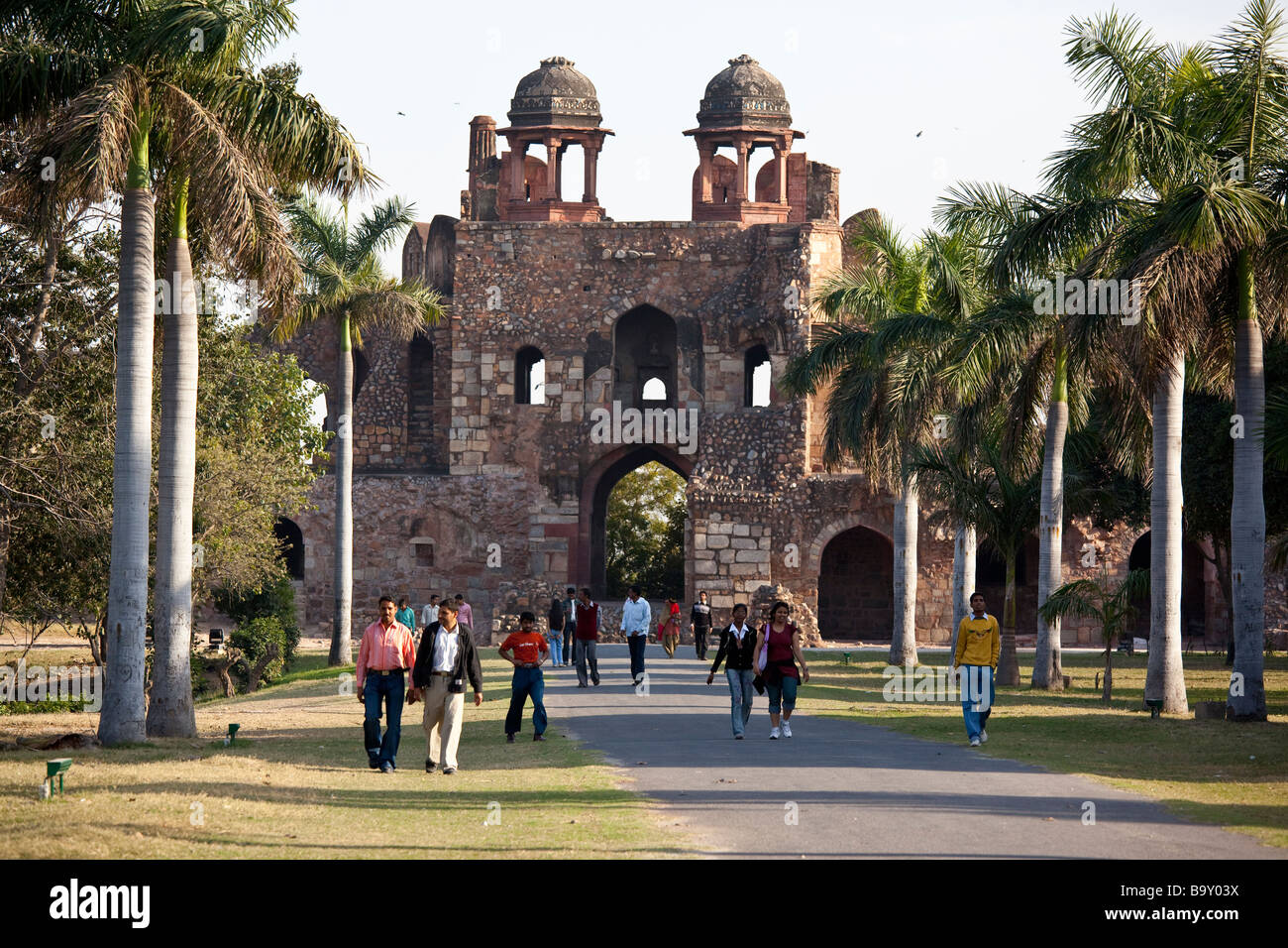 Delhi india purana qila fort hi-res stock photography and images - Alamy