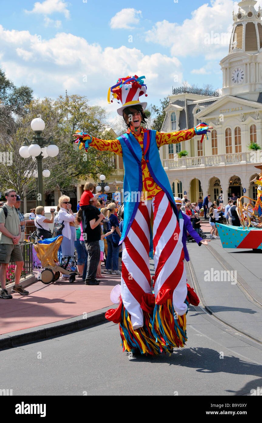 Giant Clown at Walt Disney Magic Kingdom Theme Park Orlando Florida ...