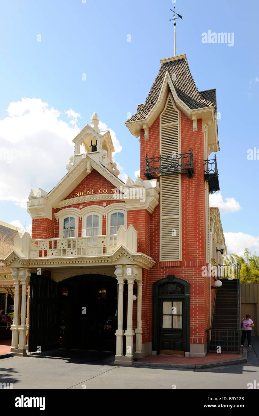 Fire Engine Hall at Walt Disney Magic Kingdom Theme Park Orlando ...