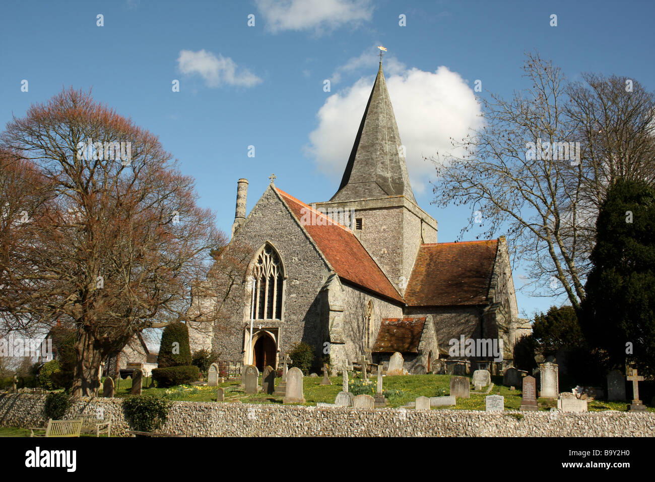 Church Spire 14th Century Stock Photos & Church Spire 14th Century ...