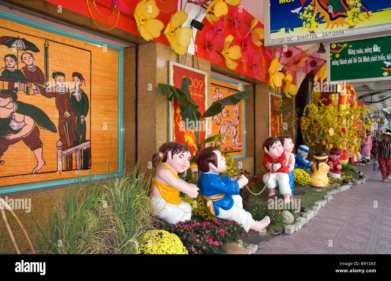 Tet Decorations High Resolution Stock Photography and Images - Alamy