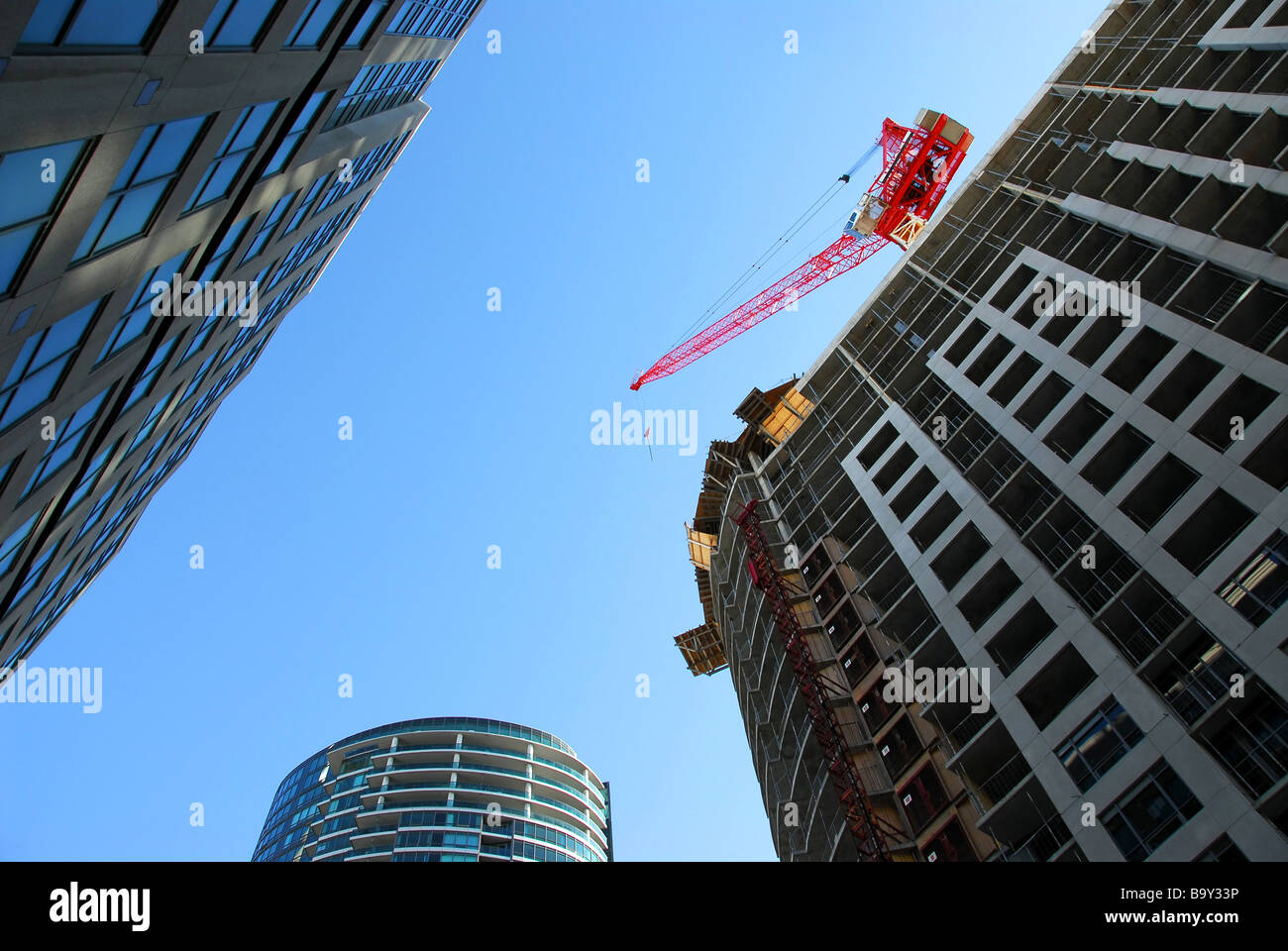 Urban development downtown Stock Photo - Alamy