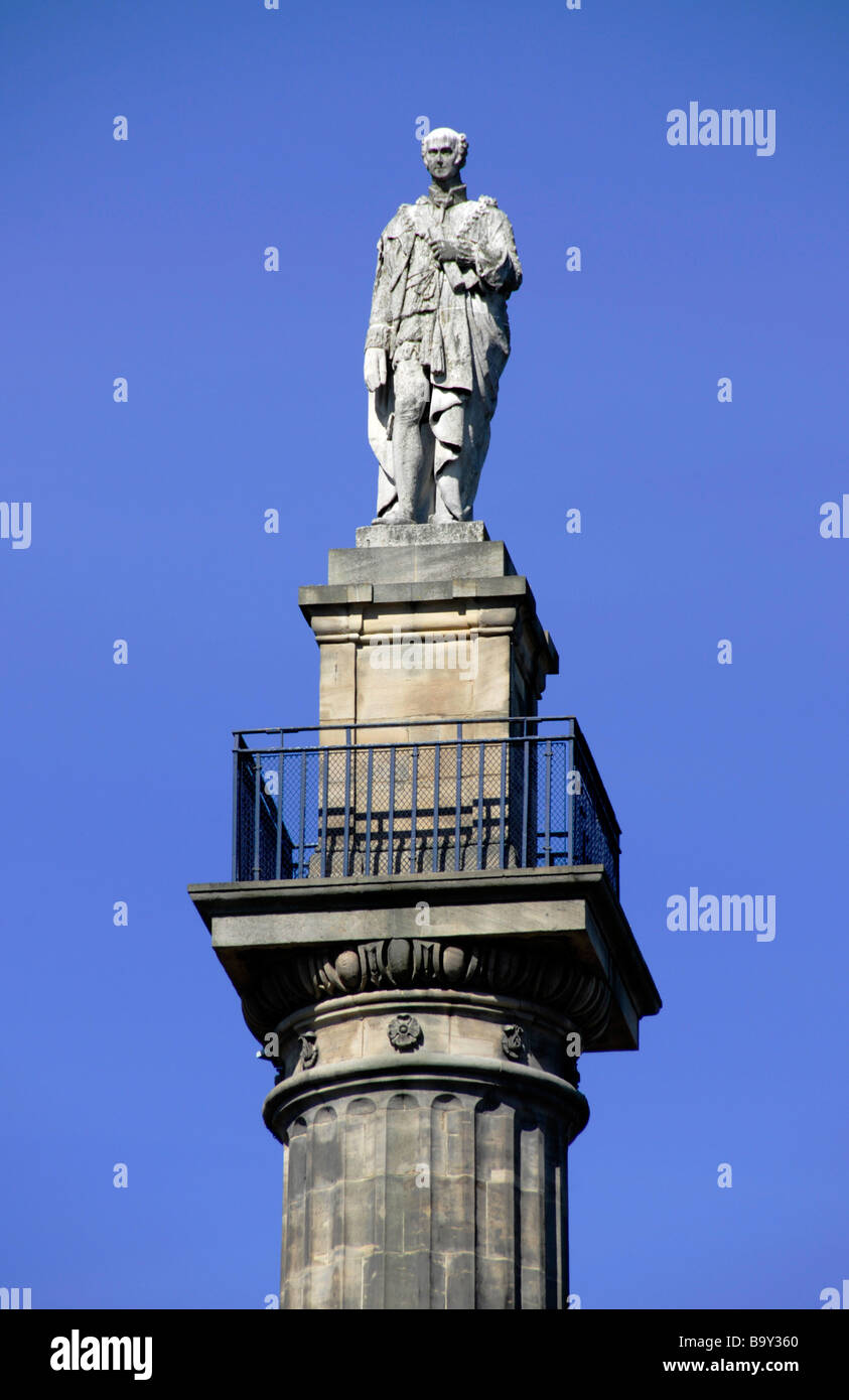 greys monument newcastle Stock Photo - Alamy