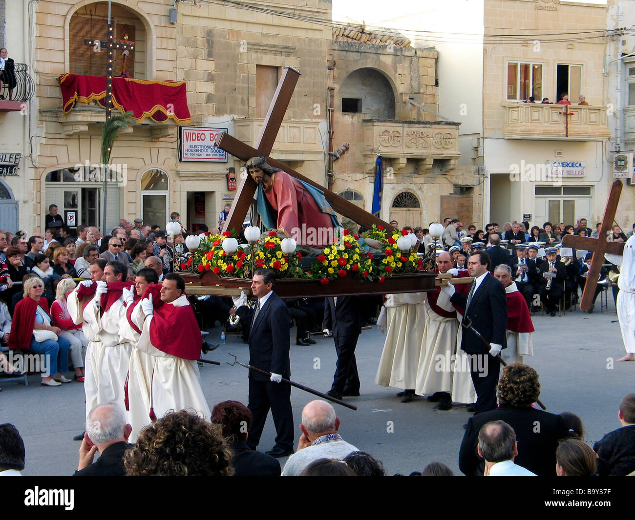 The Passion of Christ on Good Friday, Easter in Gozo, Malta ...