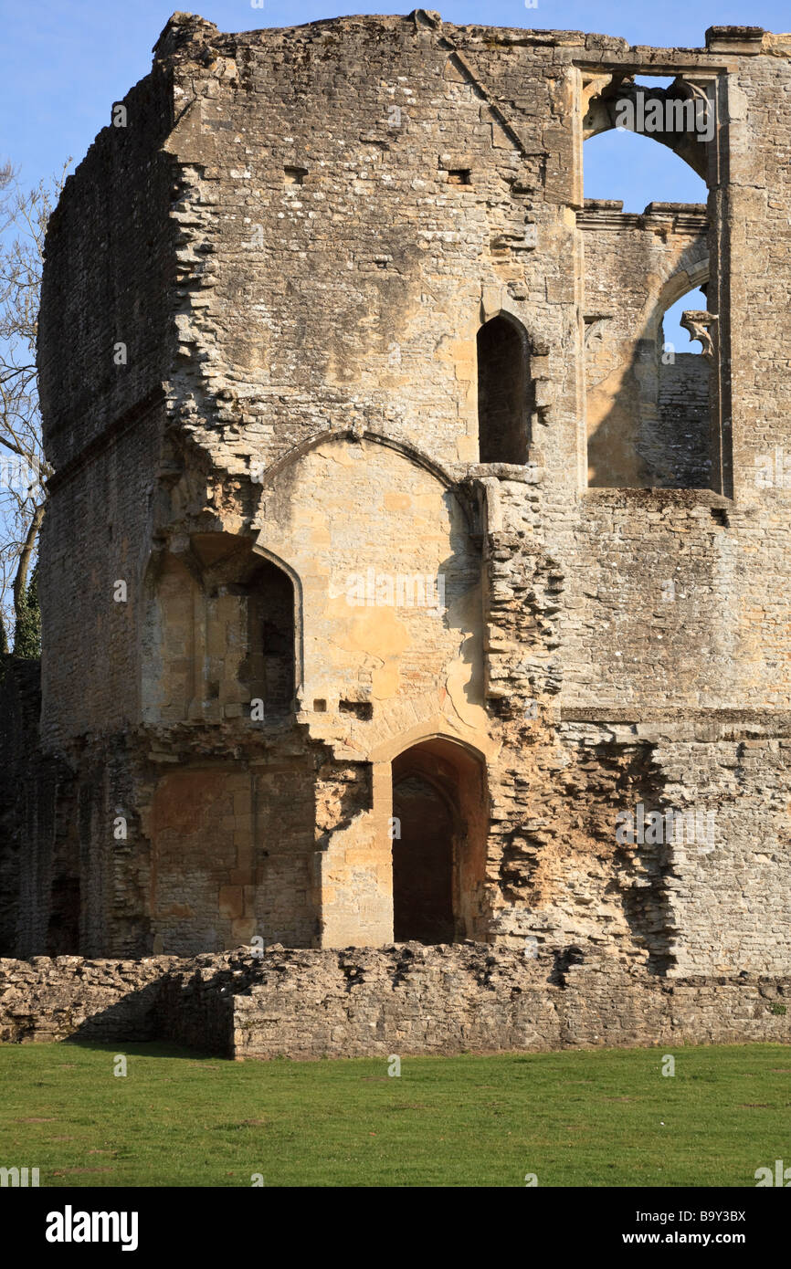 Cotswolds Oxfordshire, Minster Lovell Hall, built by Lord William ...