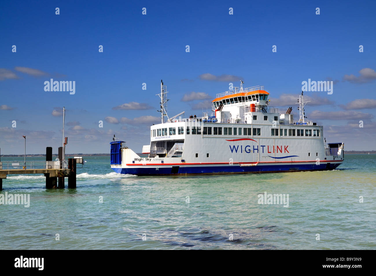 Wightlink ferry hi-res stock photography and images - Alamy