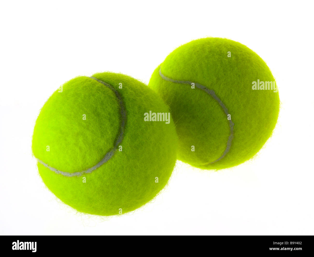 Two tennis balls cut out hi-res stock photography and images - Alamy