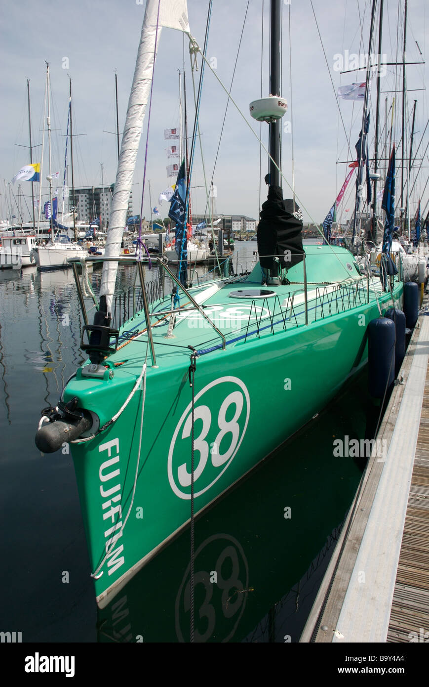 Fujifilm number 38, Class 40 racing yacht, Artemis Transat 2008 ...