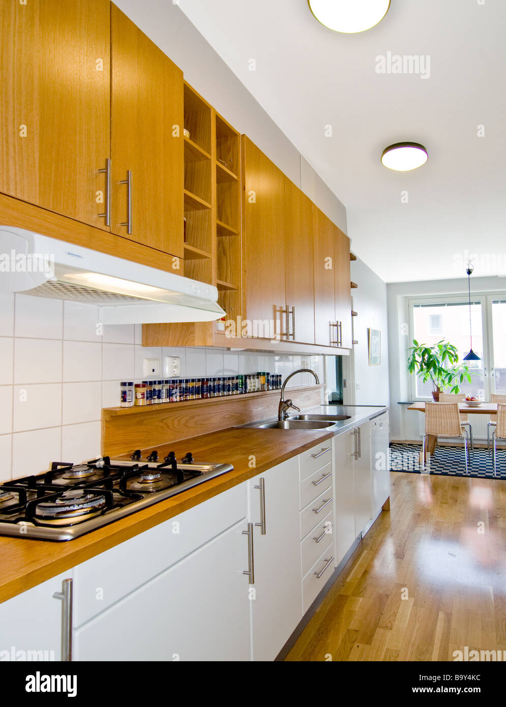 interior of a fancy kitchen Stock Photo - Alamy