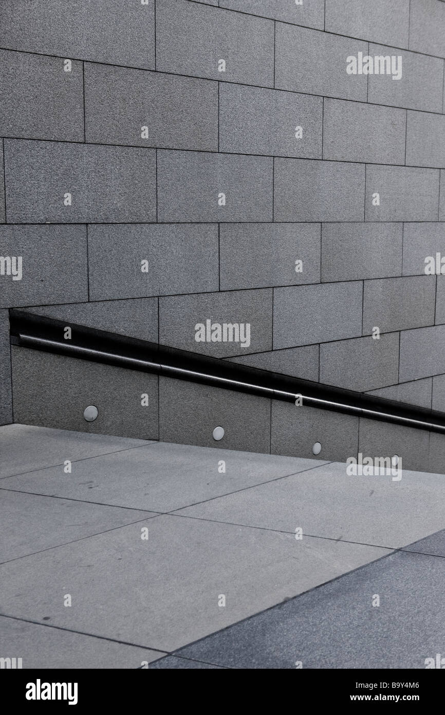 Modern concrete stairs as a contemporary architecture Stock Photo - Alamy