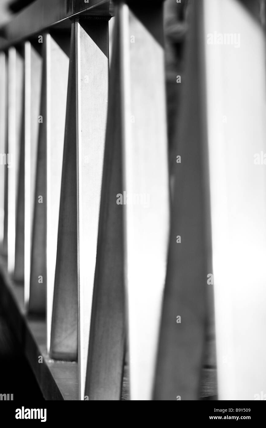 Metal polished railing hi-res stock photography and images - Alamy