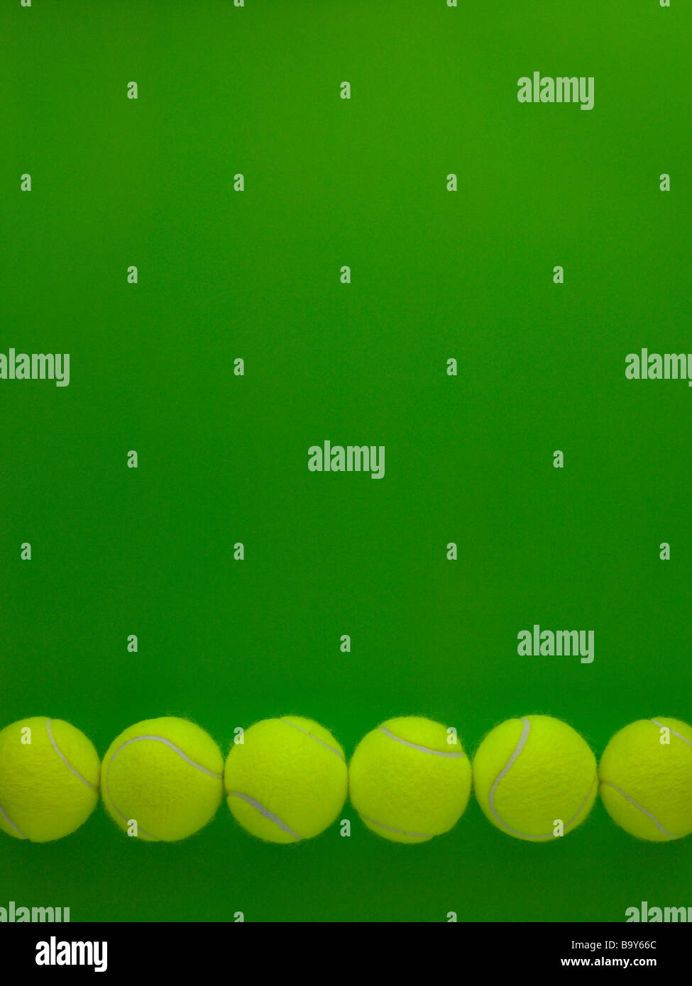 Row tennis balls hi-res stock photography and images - Alamy