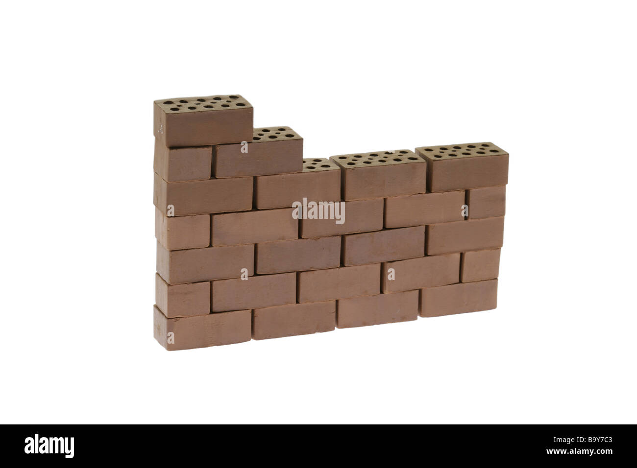 Bricks mural Cut Out Stock Images & Pictures - Alamy