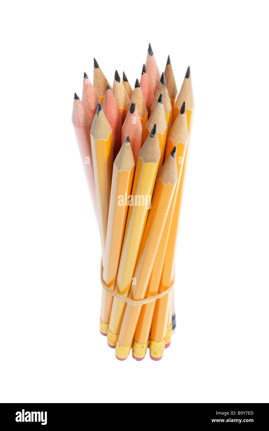 Bundle of Pencils Stock Photo - Alamy