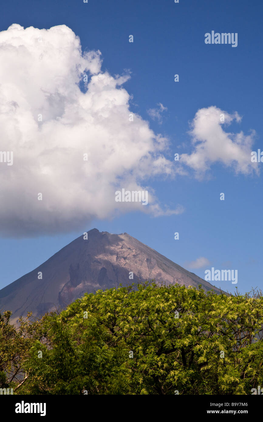 Volcan Concepcion on Ometepe Island - Lake Nicaragua or Cocibolca Stock ...
