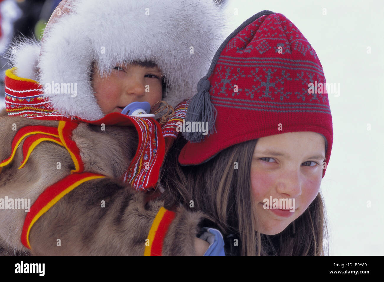 Lapps children hi-res stock photography and images - Alamy