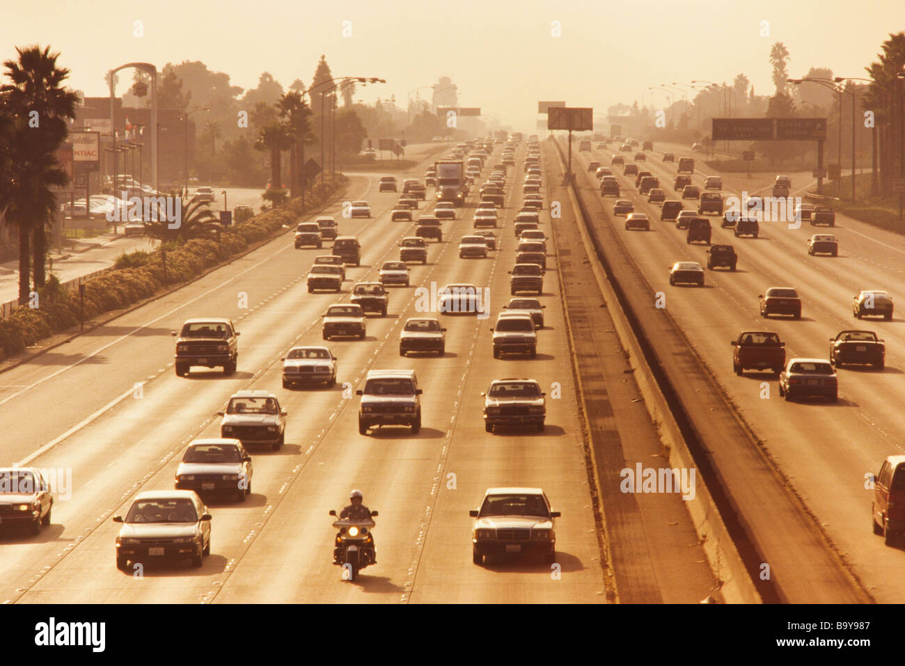 Los angeles freeway hi-res stock photography and images - Alamy