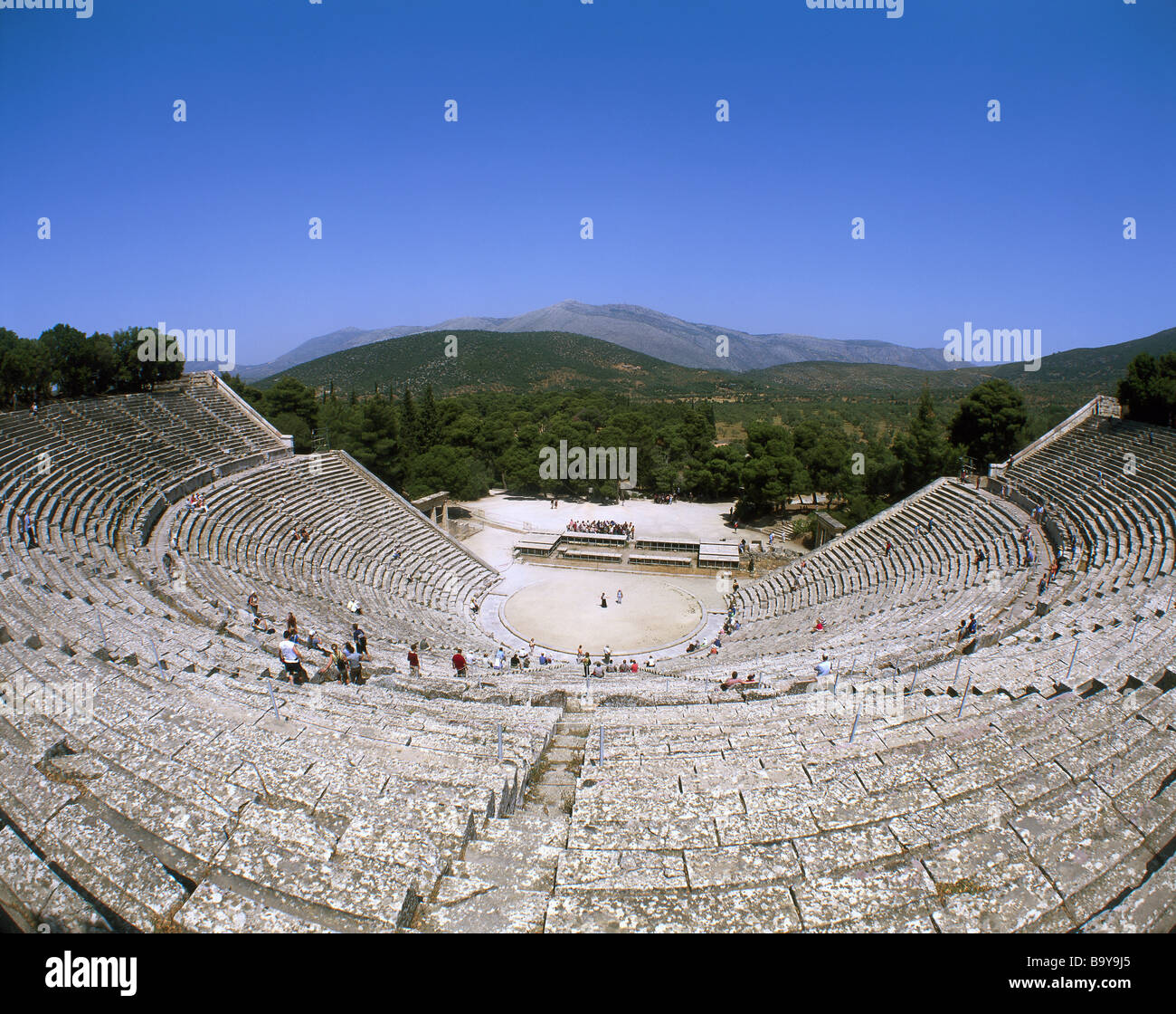 Amphitheater epidauros hi-res stock photography and images - Alamy