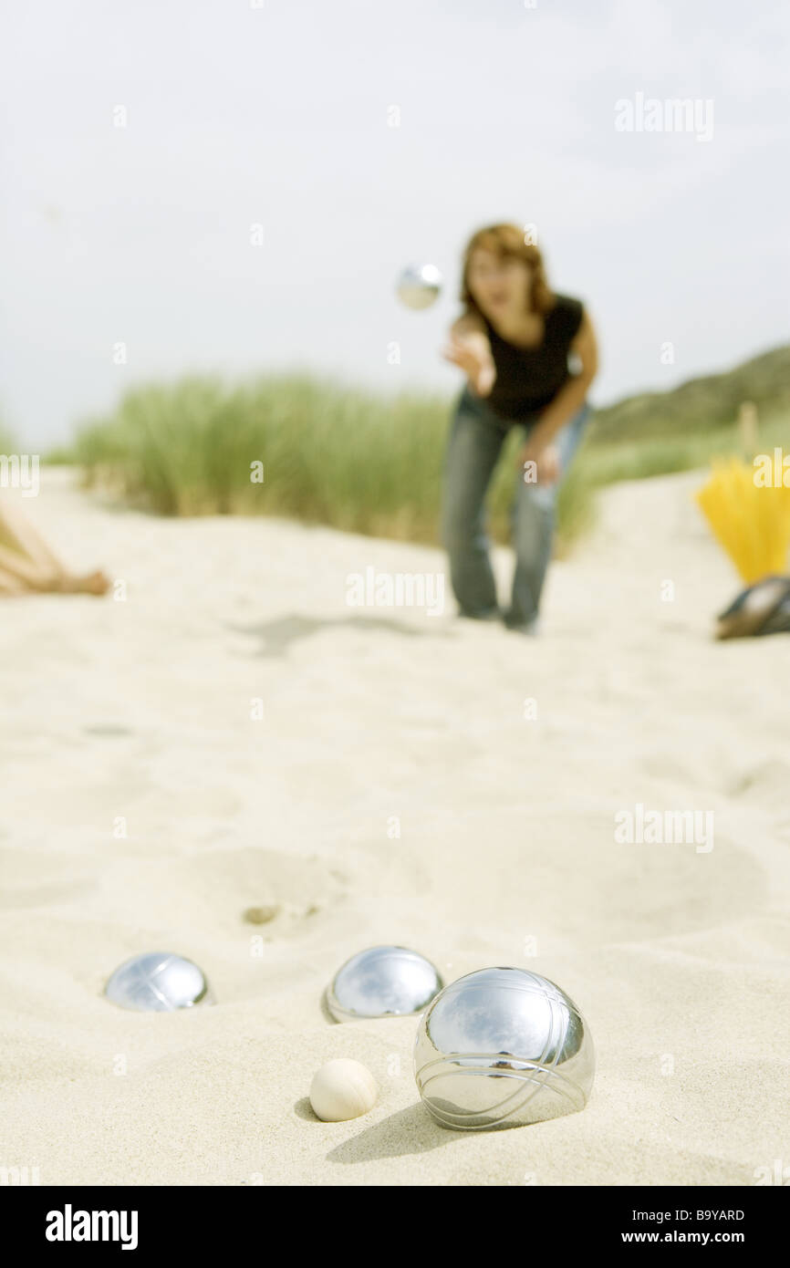Petanque pitch hi-res stock photography and images - Alamy
