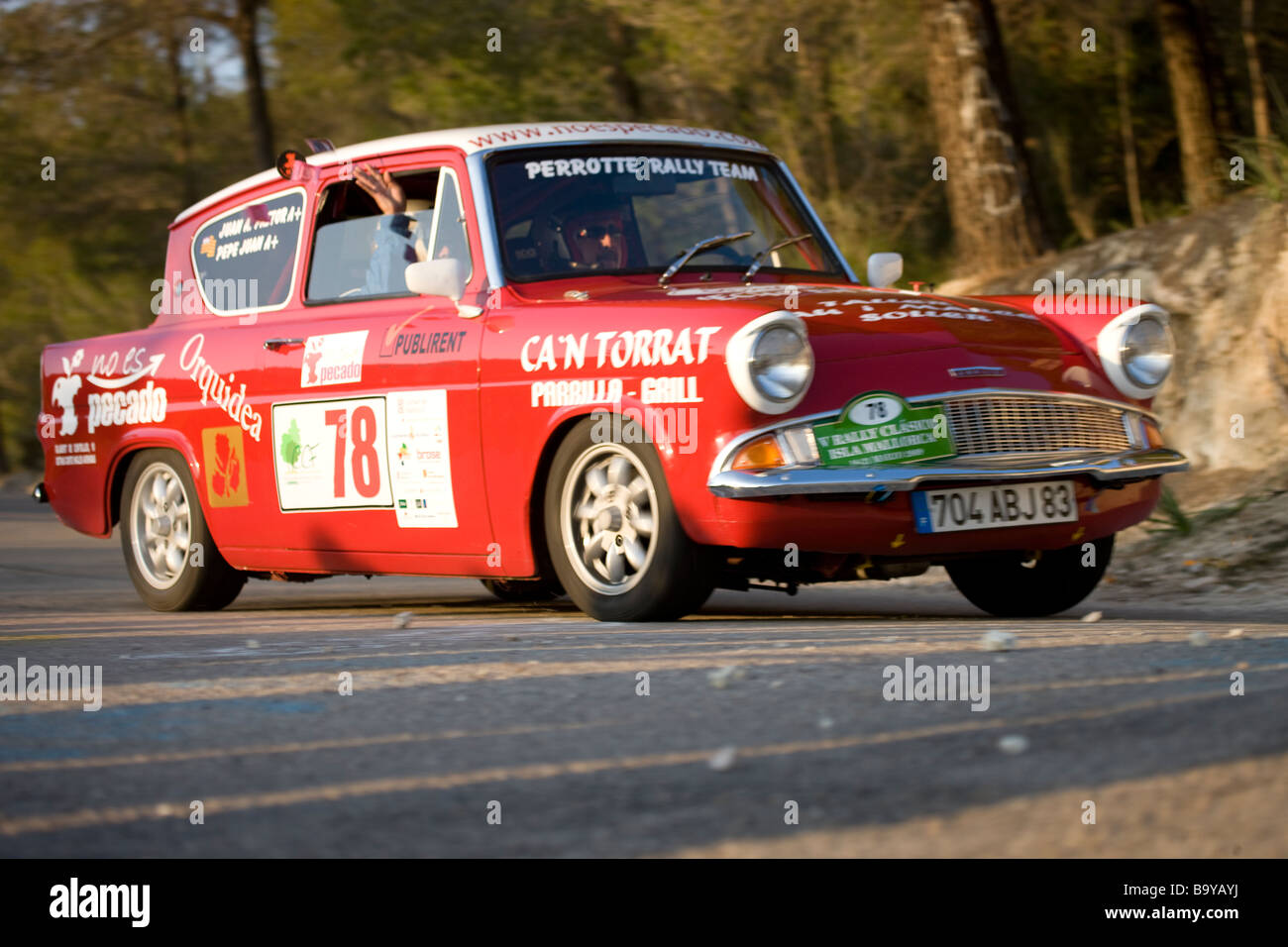 Ford anglia racing car hi-res stock photography and images - Alamy