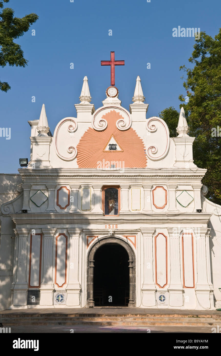Luz Church Chennai Tamil Nadu India Stock Photo - Alamy