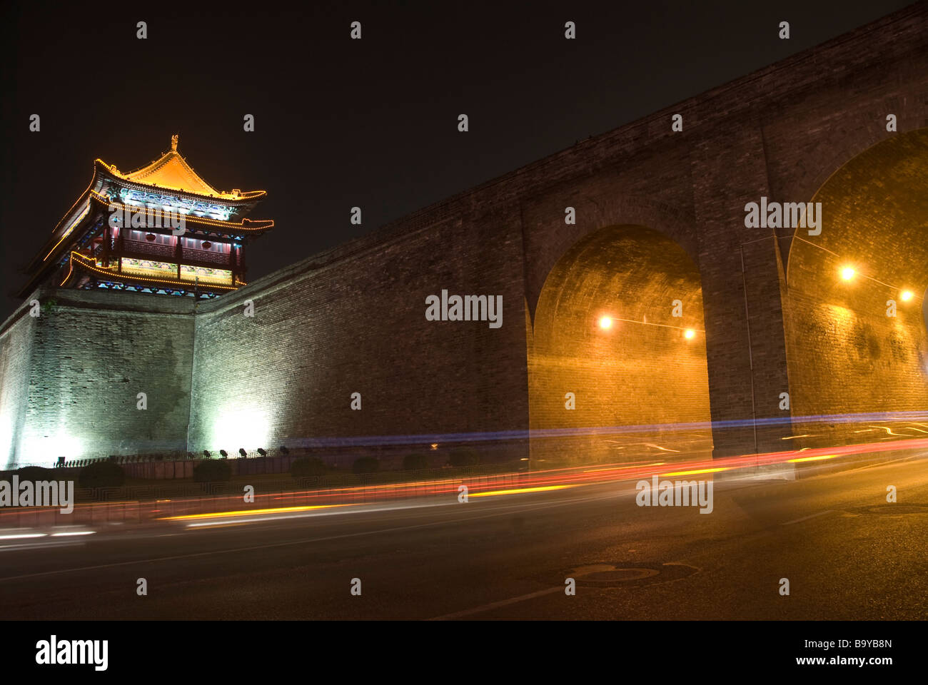 Xian city view hi-res stock photography and images - Alamy