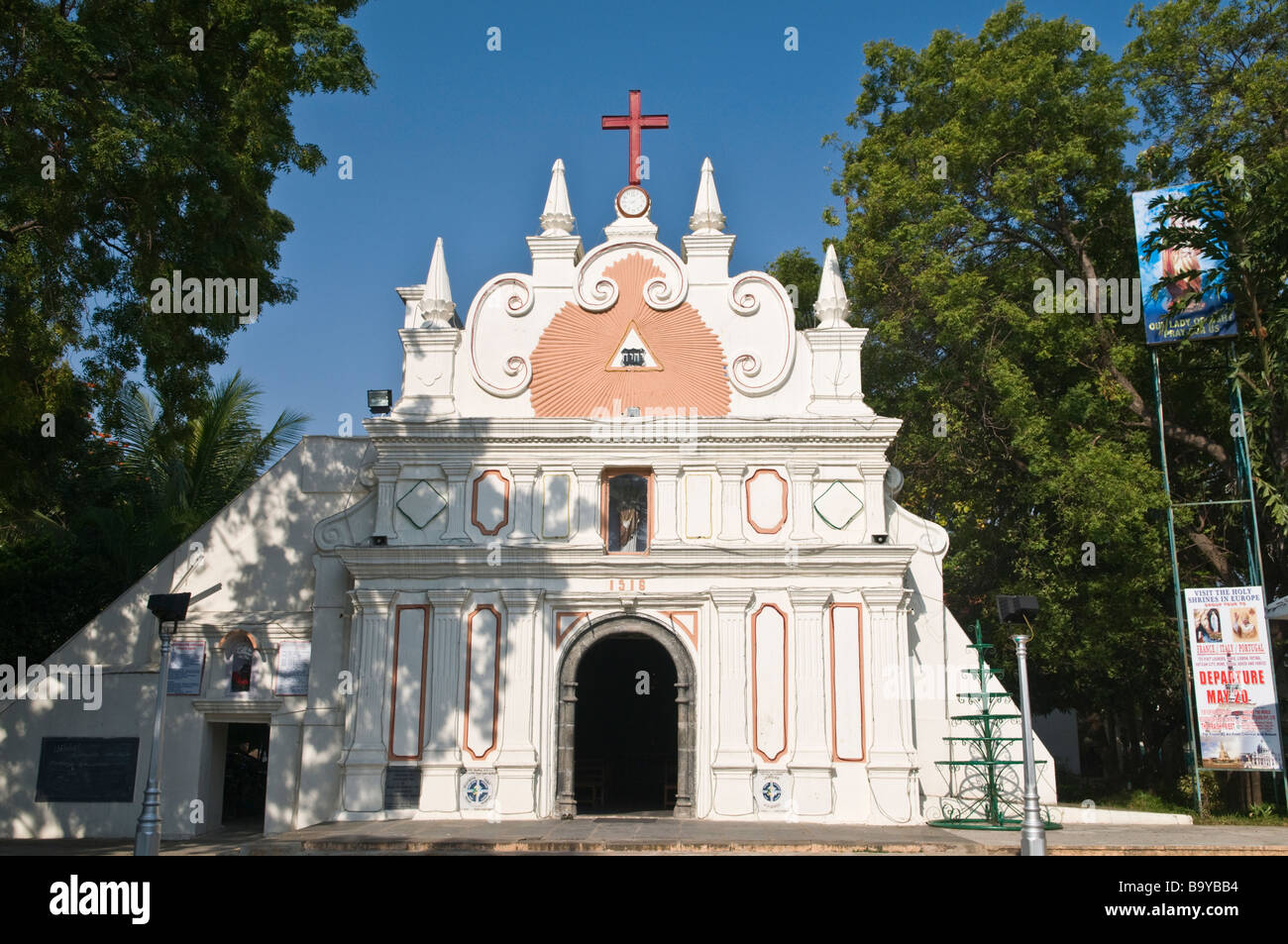 Luz Church Chennai Tamil Nadu India Stock Photo - Alamy