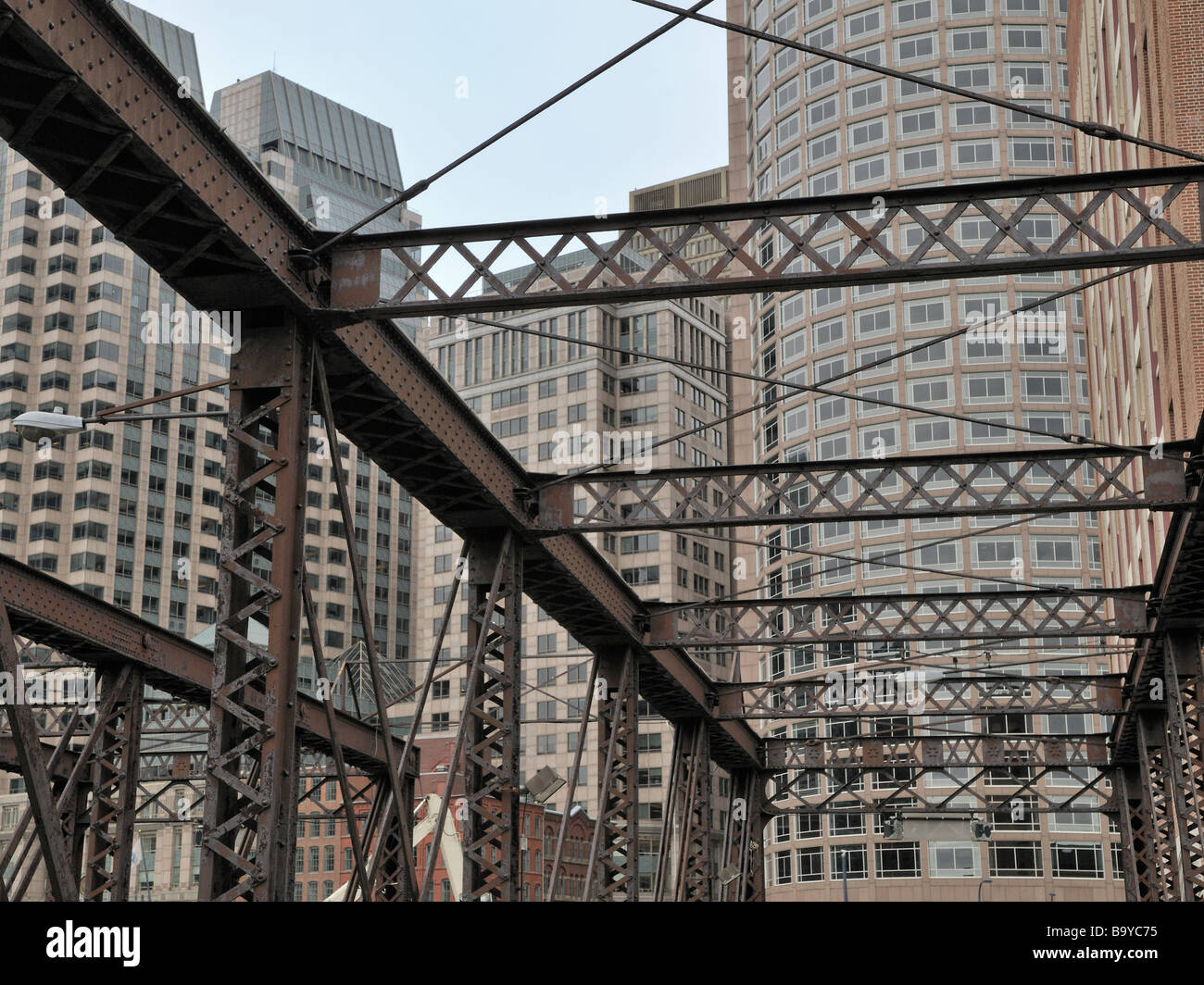 old iron bridge Stock Photo - Alamy