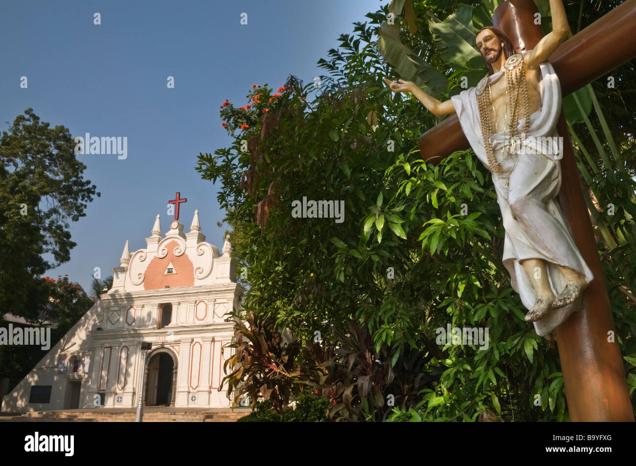 Luz Church Chennai Tamil Nadu India Stock Photo - Alamy