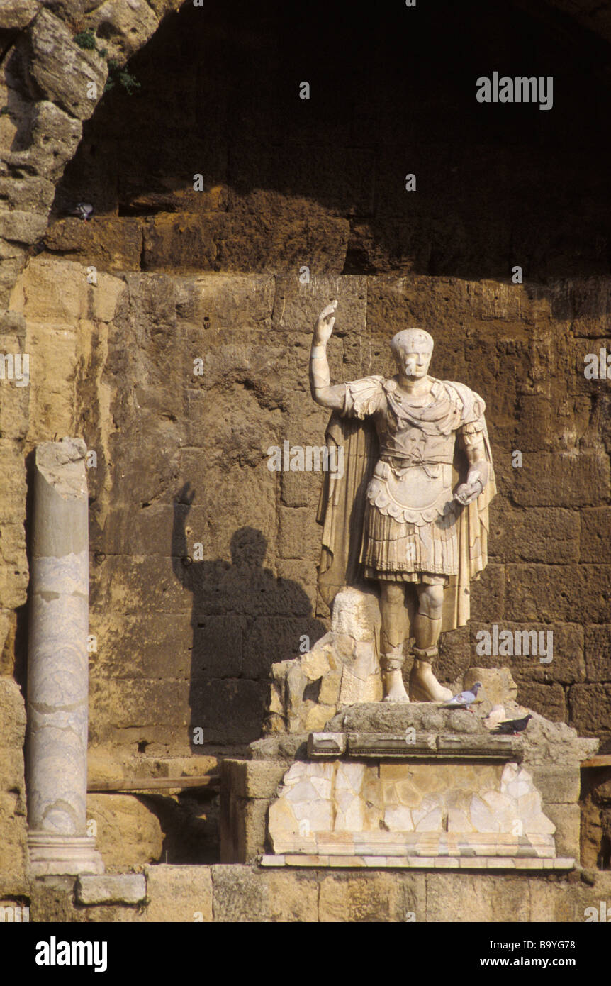 Imperator Augustus, Amphitheater, Orange, Provence, France Stock Photo ...