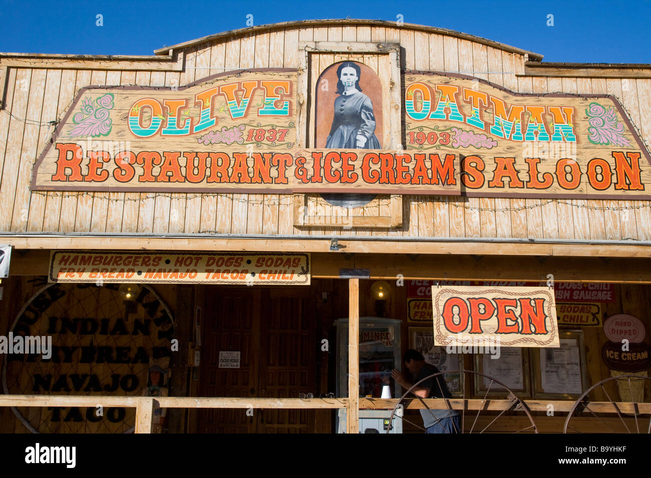 Saloon store Oatman Arizona USA Stock Photo - Alamy