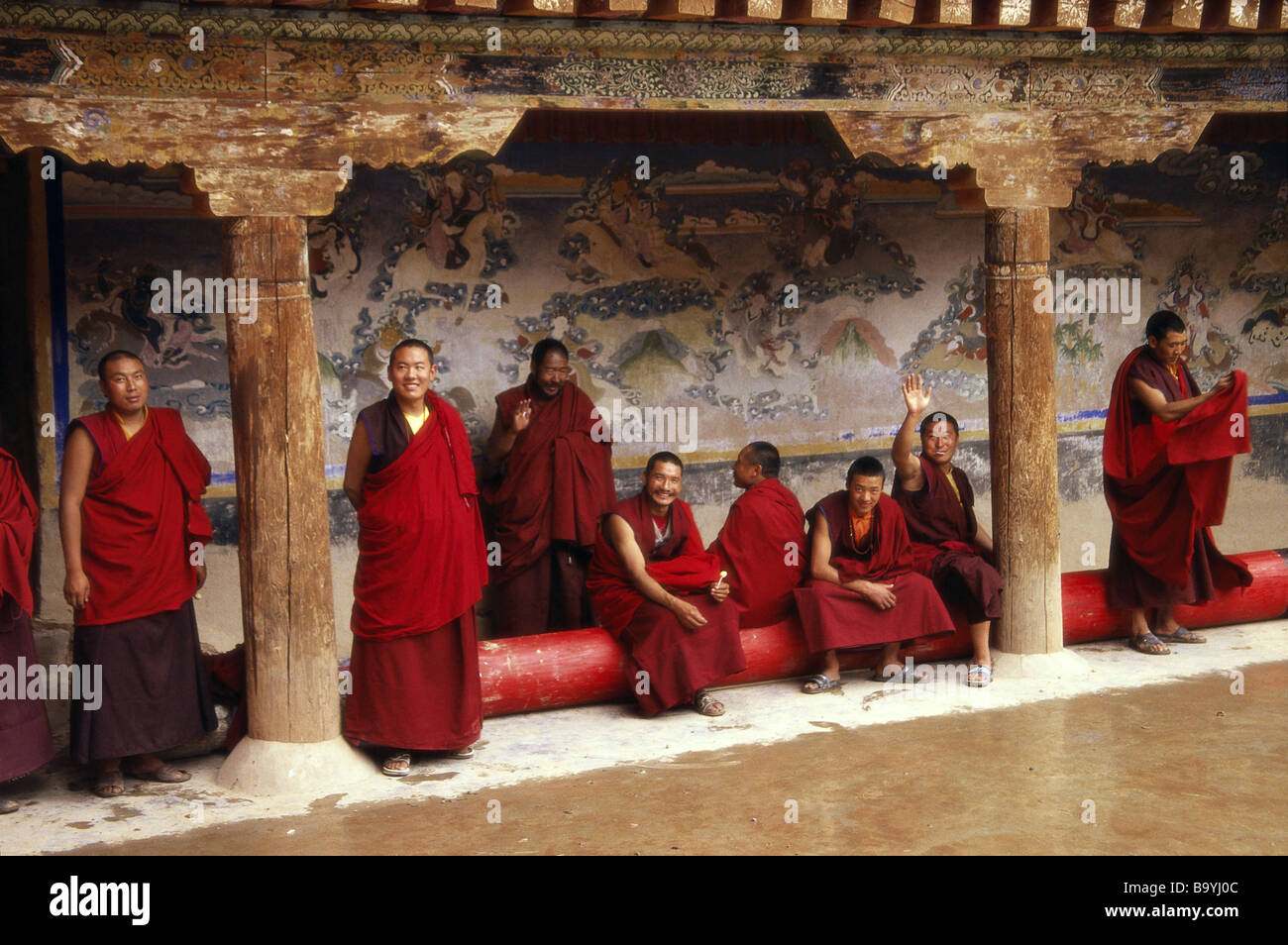 Tibet greeting hi-res stock photography and images - Alamy