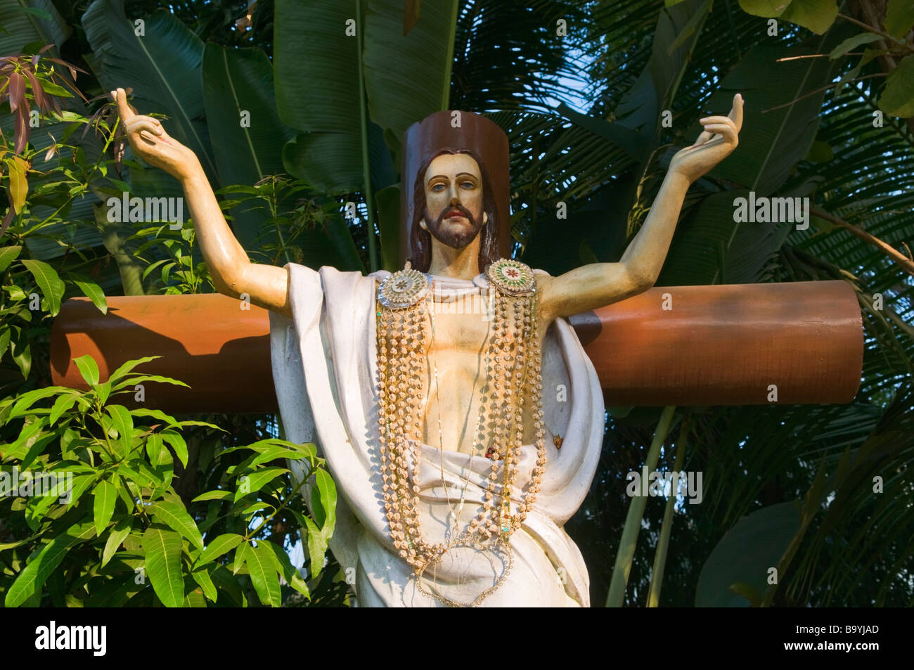 Statue Luz Church Chennai Tamil Nadu India Stock Photo - Alamy