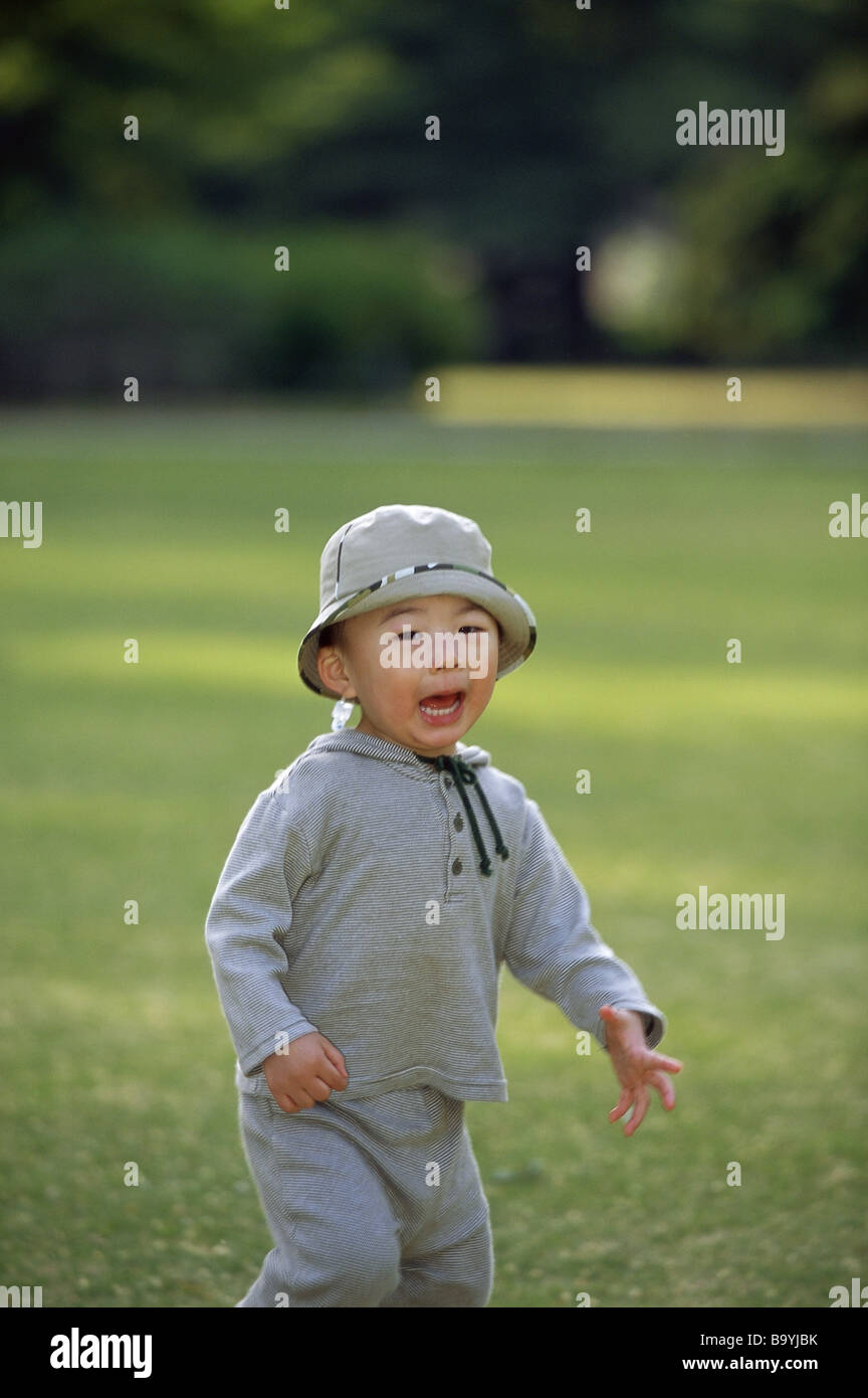 Boy screaming running hi-res stock photography and images - Alamy