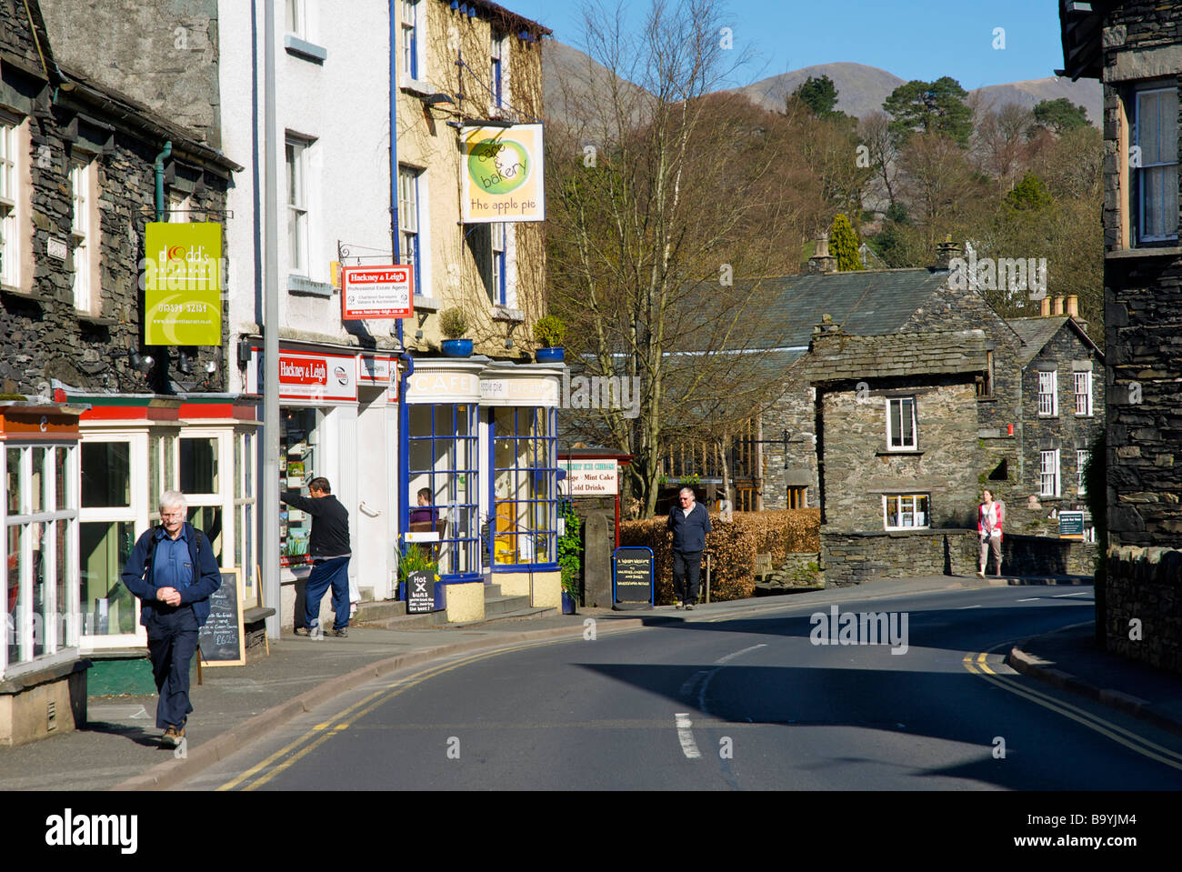 Ambleside road hi-res stock photography and images - Alamy