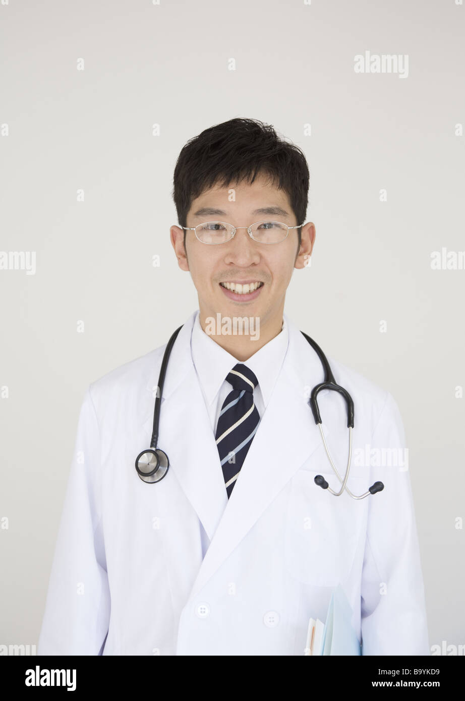 A smiling doctor Stock Photo - Alamy