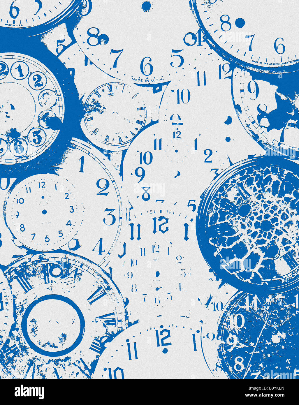 Clock group hi-res stock photography and images - Alamy