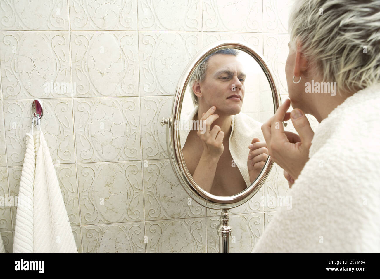 Skin impurities hi-res stock photography and images - Alamy