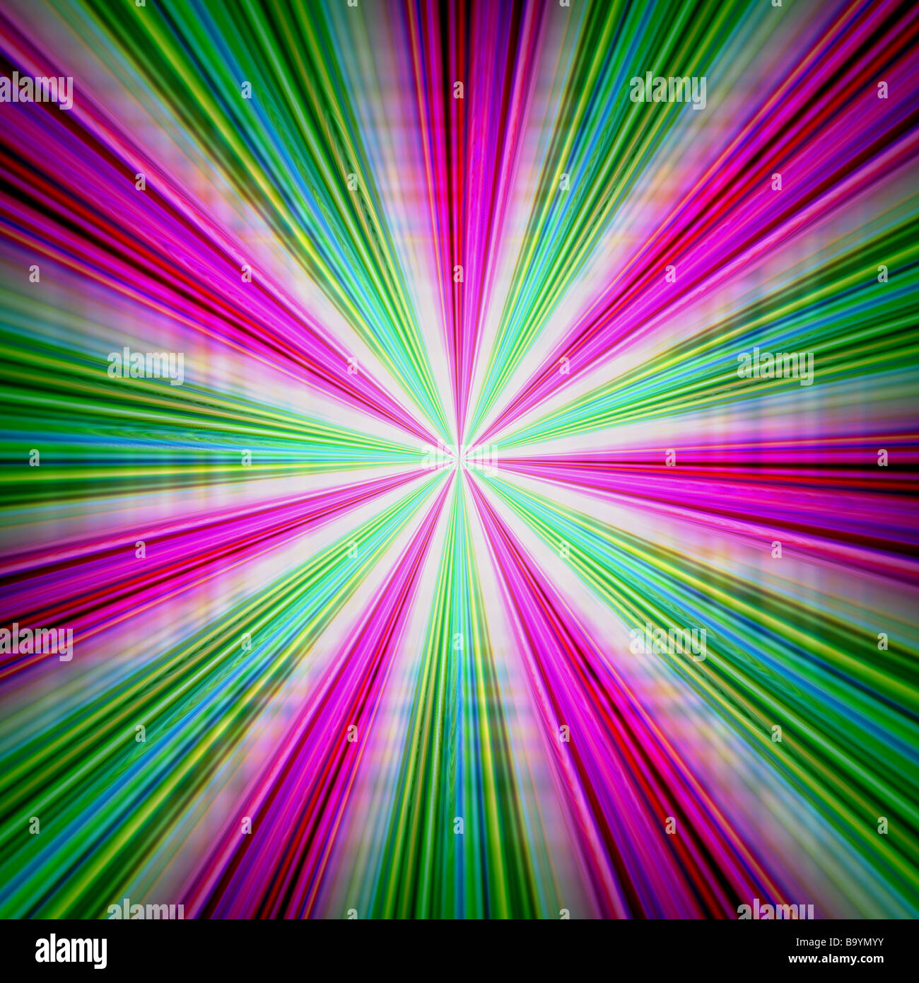Radial zoom burst of energy abstract background illustration Stock ...