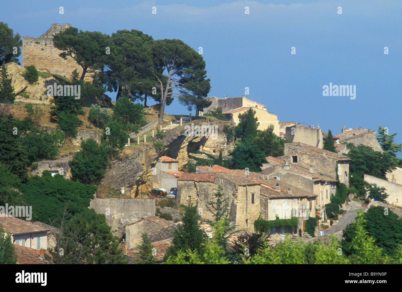 Cucuron, Lubéron, Provence Stock Photo - Alamy