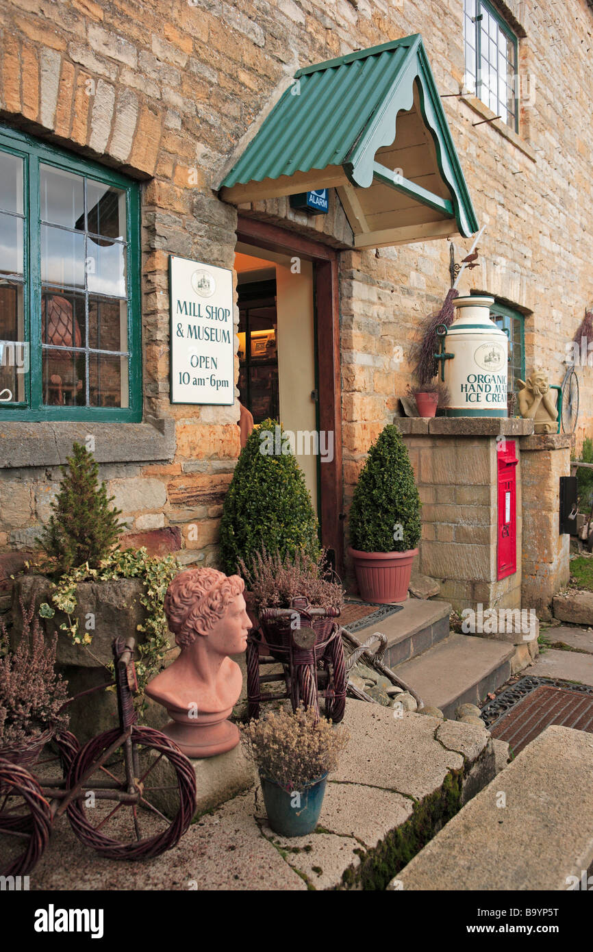 Mill Shop and Museum, Lower Slaughter, The Cotswolds Stock Photo - Alamy