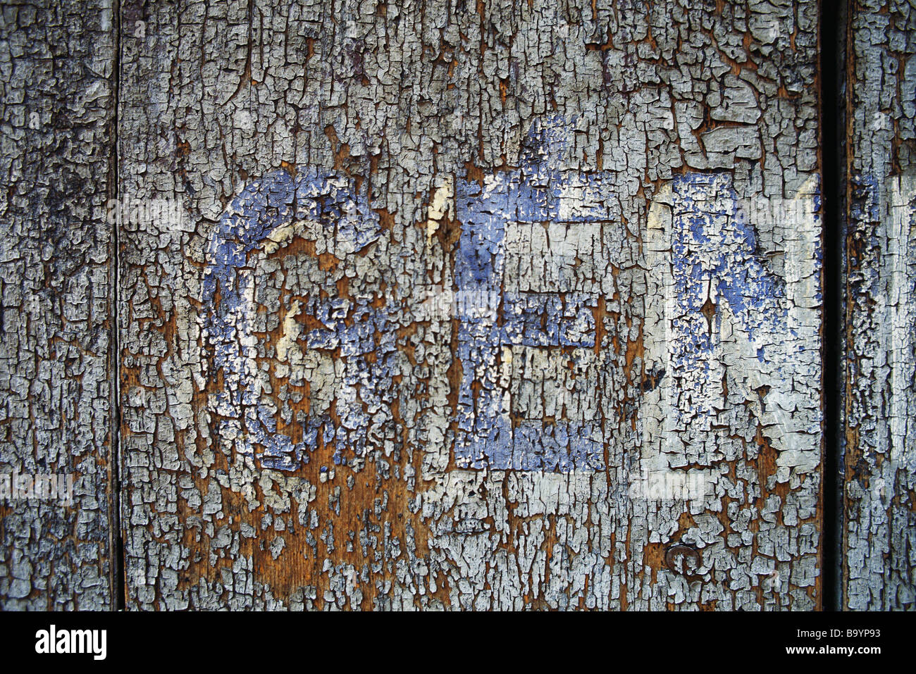Flaking paint on wooden surface Stock Photo - Alamy
